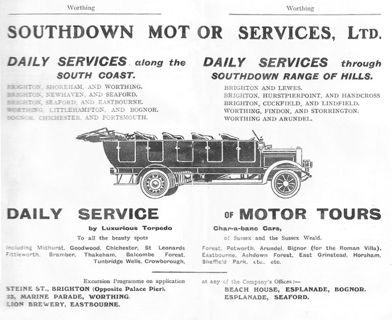 A short history of Southdown in East Sussex - Heritage Air and Autos